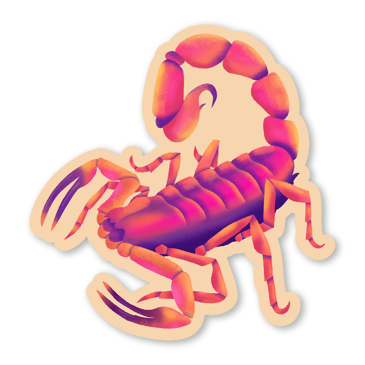 Desert Scorpion Sticker — Party Mouse Studio