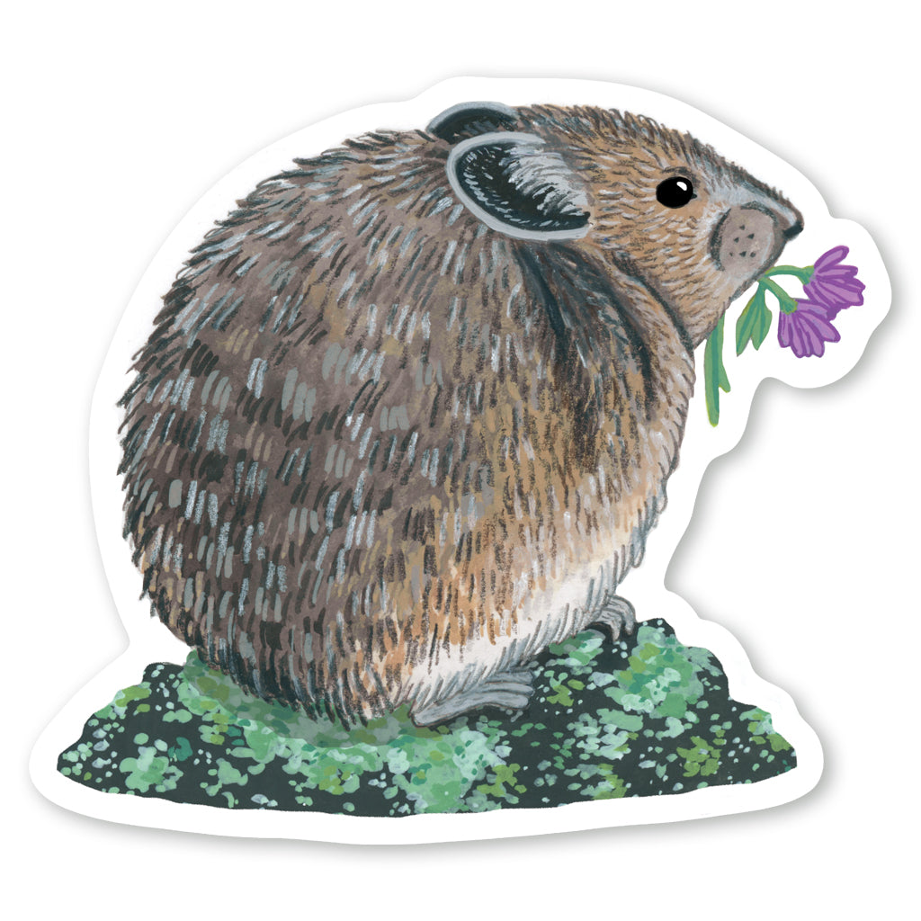 Pika Sticker (W) — Party Mouse Studio