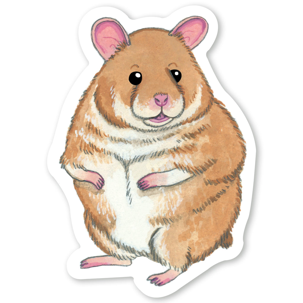 Hamster Sticker by Party Mouse Studio