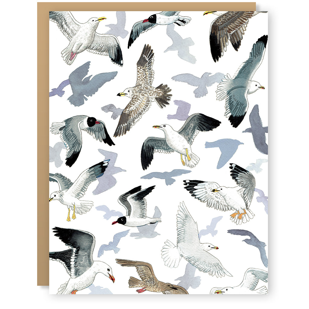 Seagulls Card — Party Mouse Studio